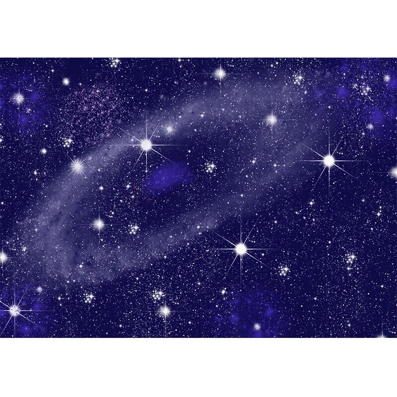 Photography Backdrop Nebula Planets Birthday Decoration Universe Outer ...