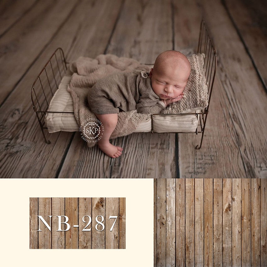 Photography Backdrop Newborn Baby Shower Birthday Party Wood Floor ...
