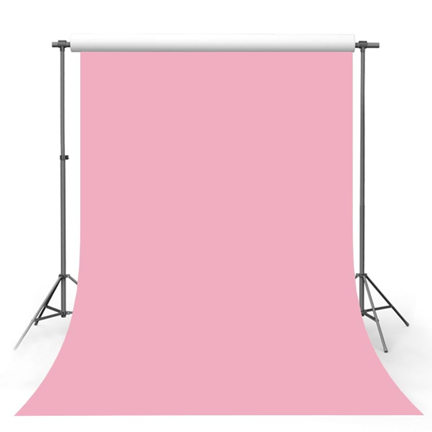 Photography Backdrop Solid Pink Pure Color Background Portrait ...