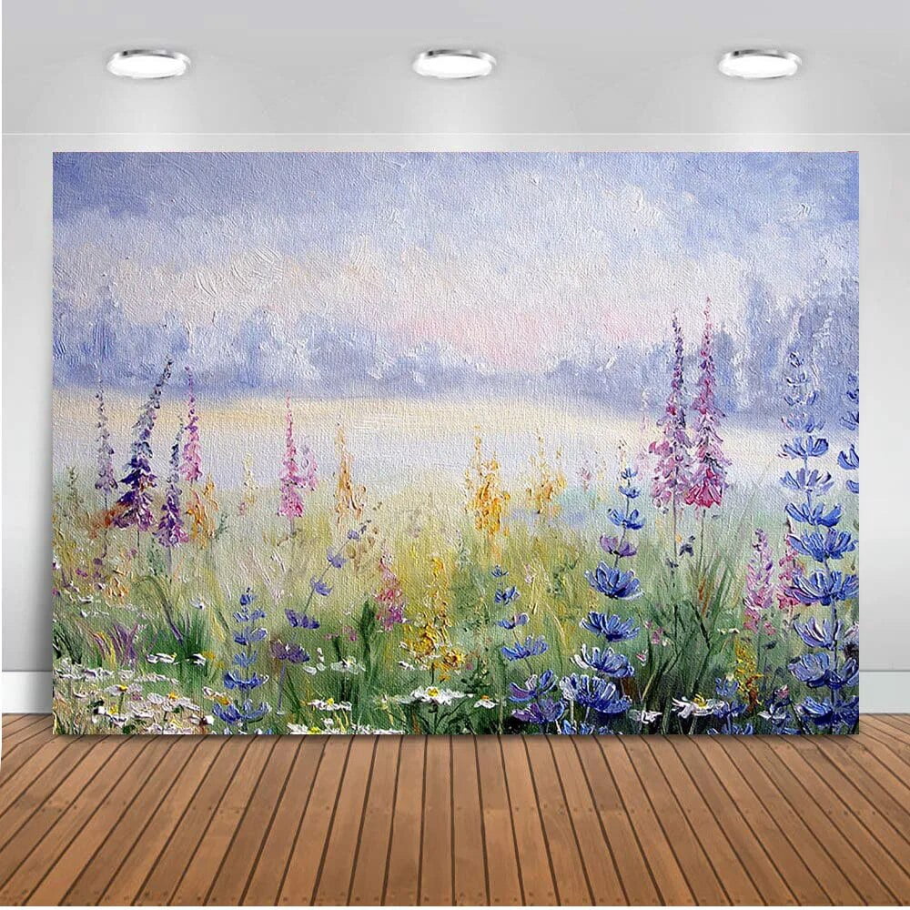 Photography Backdrop View Oil Painting Background for Photo Abstract ...