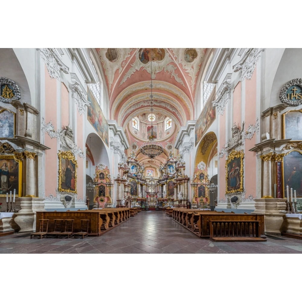Photography Backdrop Vintage Bohomia Colorful Glass Window Church ...