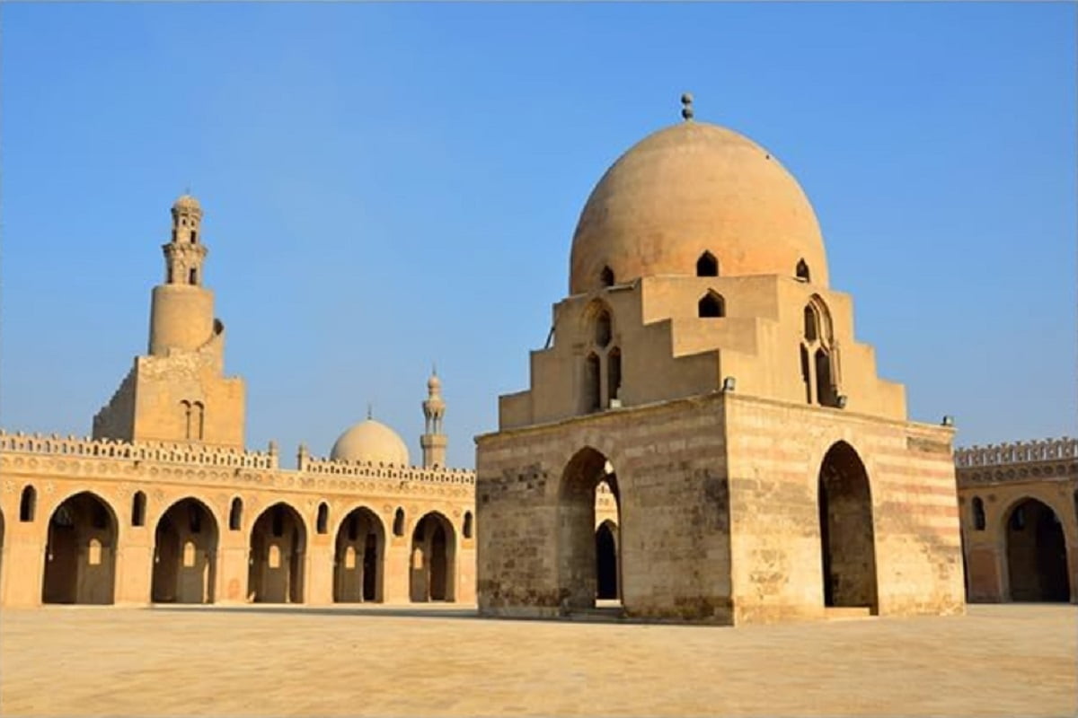 Photography Backdrop World Famous IBN Tulun Mosque Background For Eid ...