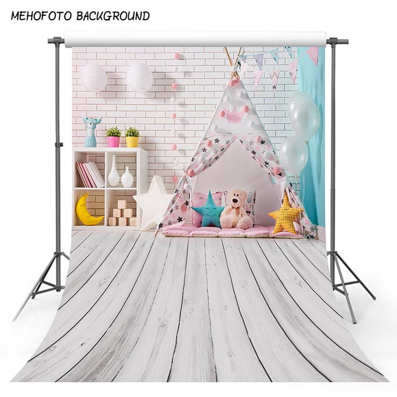 Photography Backdrops Balloons Boy Girl Birthday Party Cake Smash ...