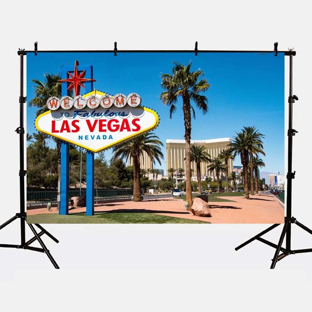Photography Backdrops Las Vegas Photo Shoot Background Palm Trees for ...