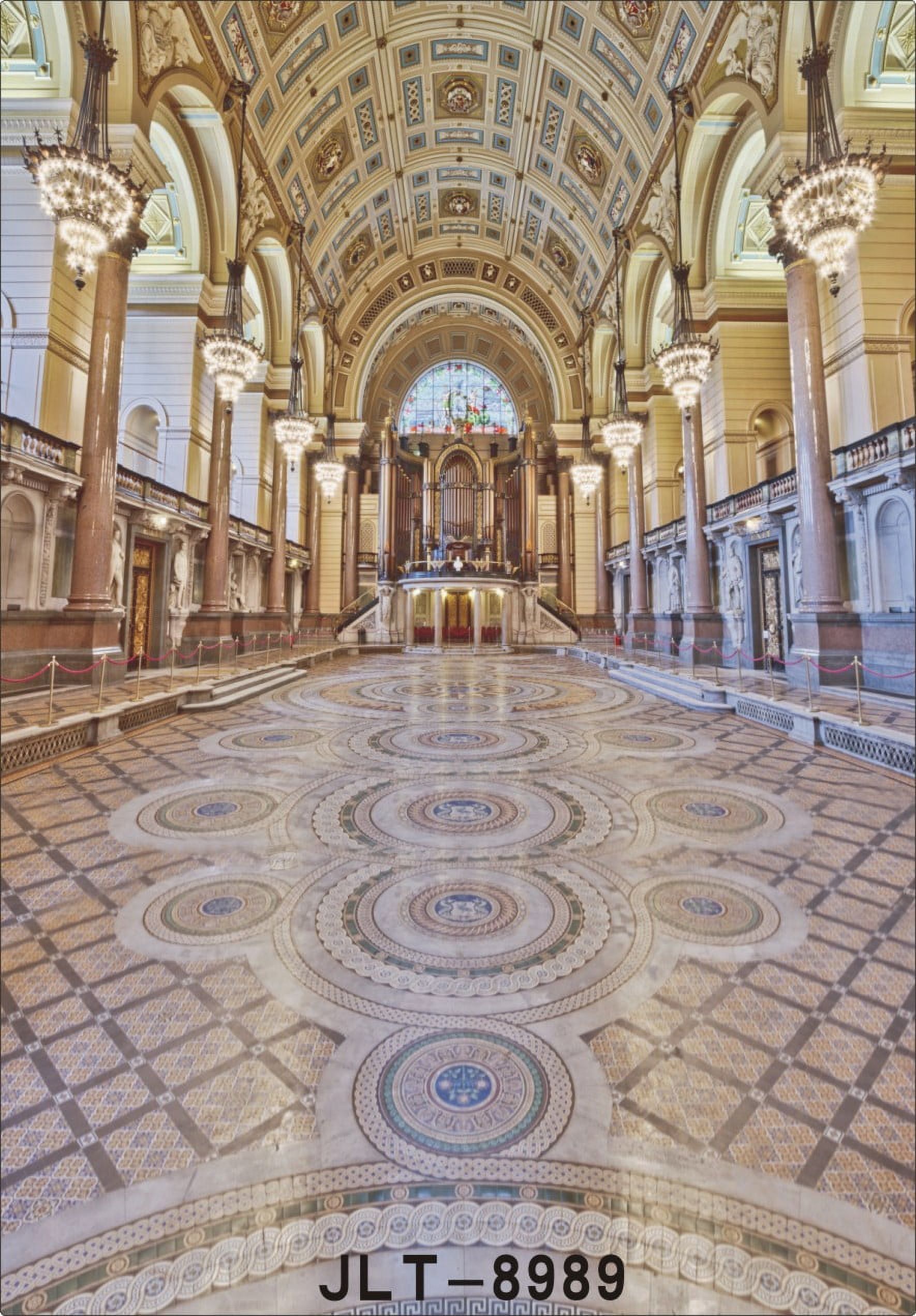 Photography Backdrops Vinyl Cloth Backgrounds Indoor Big Vaulted Hall ...