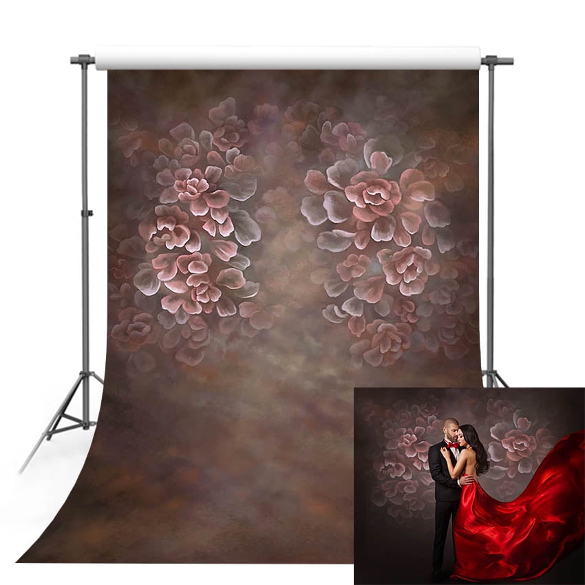 Photography Background Abstract Texture Floral Oil Style Painting Kids ...