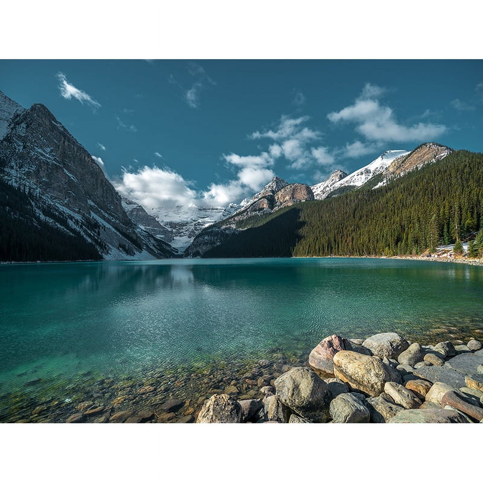 Photography Background Blue Sky And White Clouds Road Snowy Mountains ...