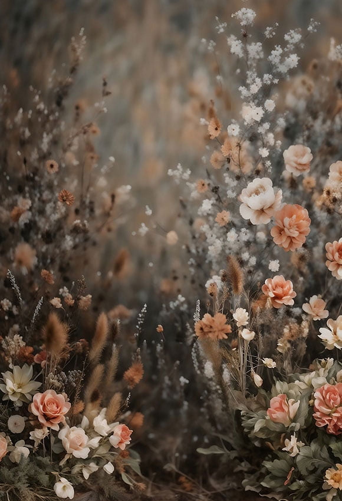 Photography Background Boho Pampas Floral Wall Adult Birthday Wedding ...