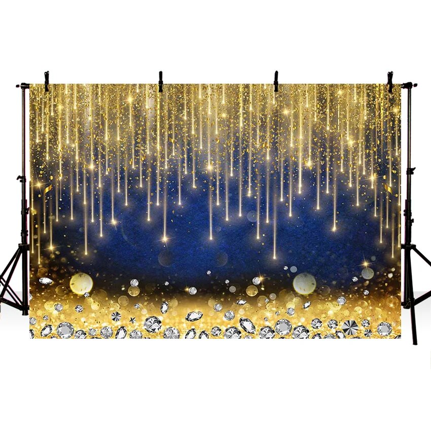 Photography Background Congrats Grad Black Gold Balloon Banner ...