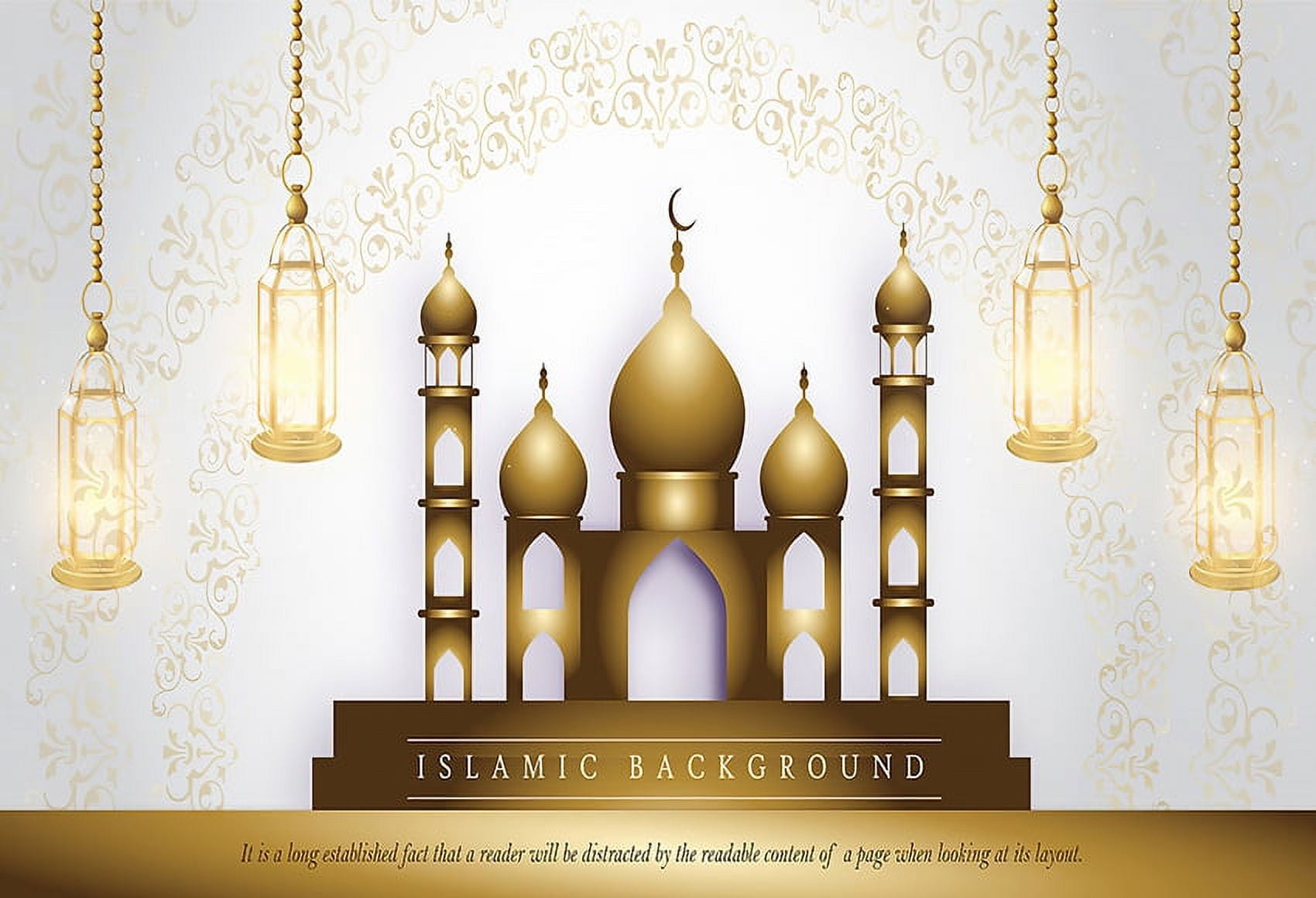Photography Background Eid Mubarak Arabian Nights Muslim Ramadan ...