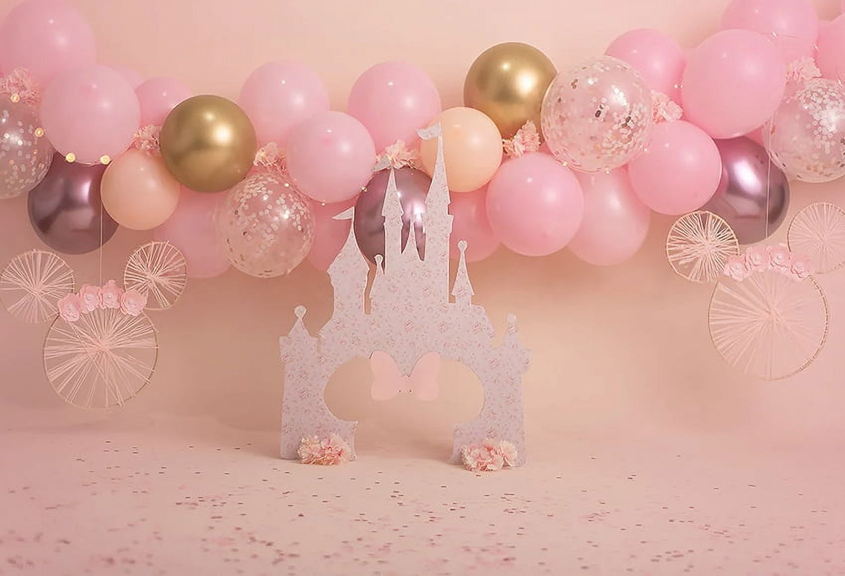Photography Background Farm Balloon Ice Cream Castle Girl Boy 1st ...