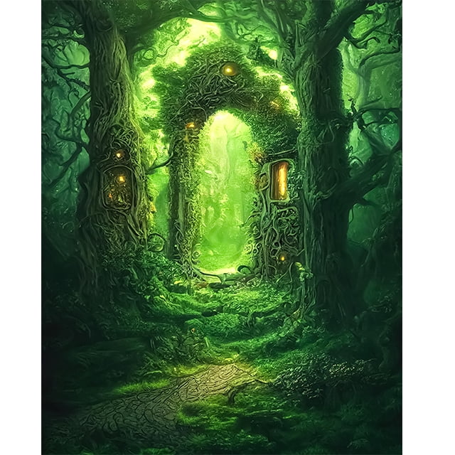Photography Background Forest Jungle Forest Dreamy Wonderland Art ...