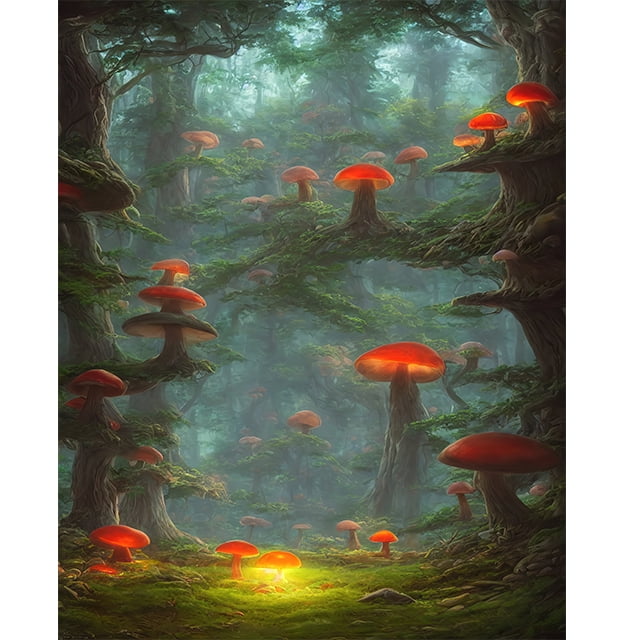 Photography Background Forest Jungle Forest Dreamy Wonderland Art ...