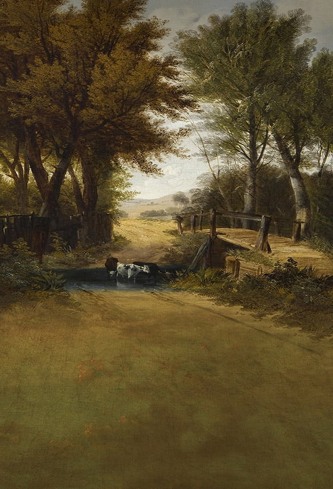 Photography Background Rural Scenery Forest Oil Painting Kid Birthday ...