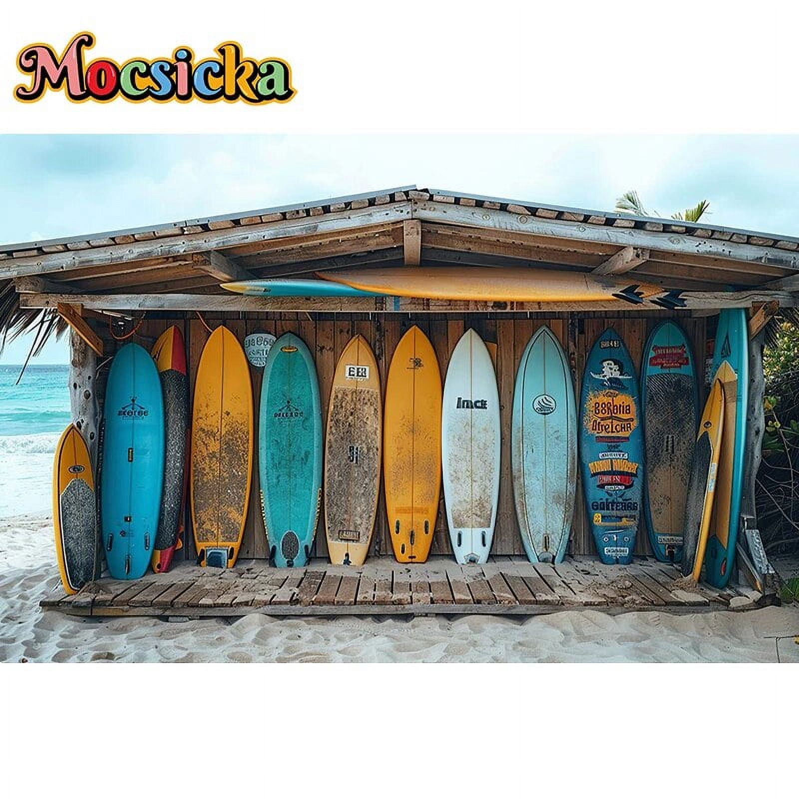 Photography Background Summer Shop Surfboard Decor Beach Party Cake ...