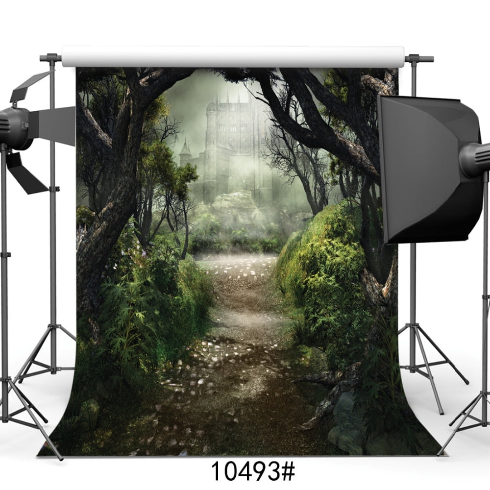 Photography Backgrounds for Photo Studio Forest Castles Fairy Tale ...