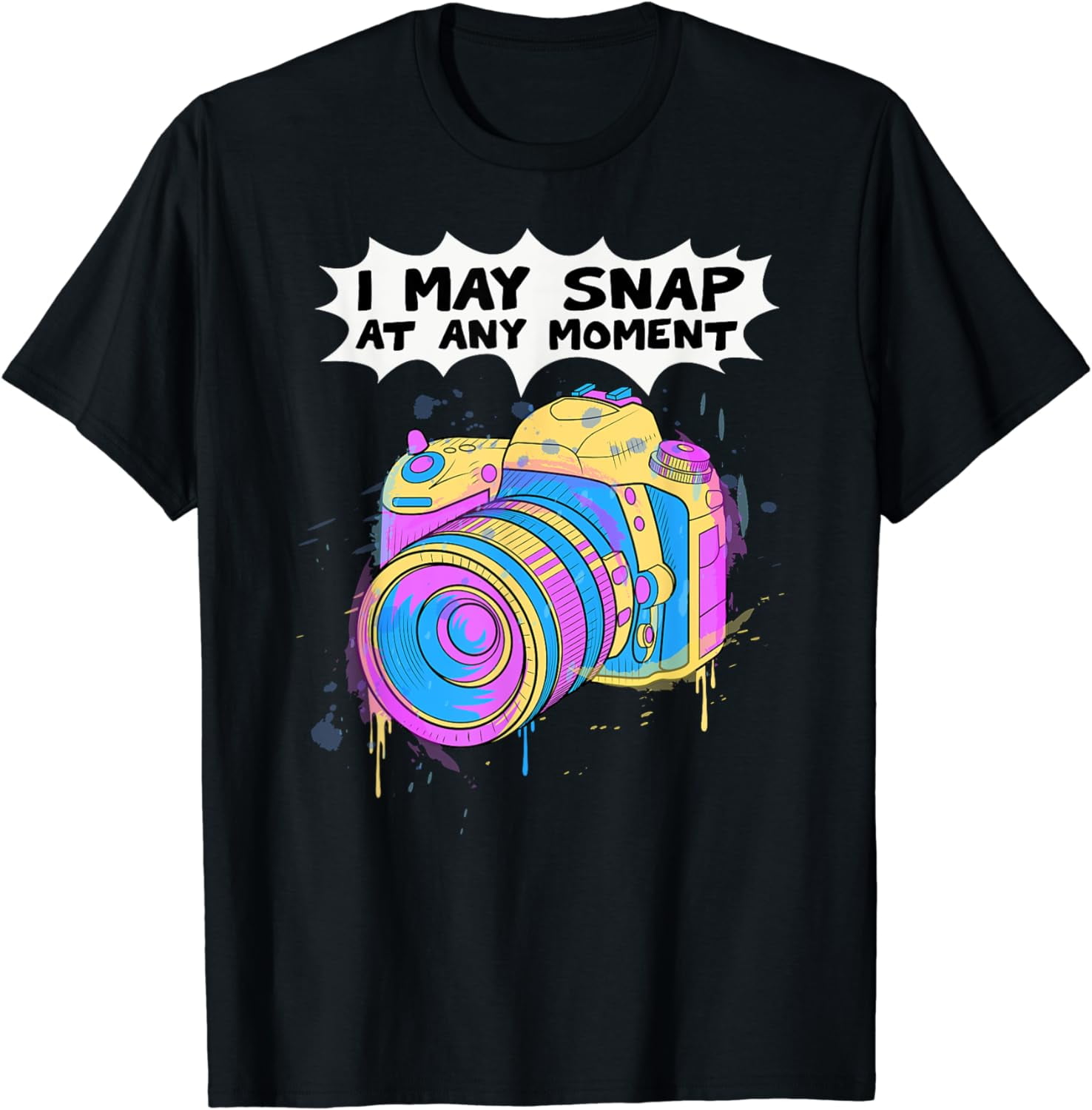 Photography Camera - Cameraman Photographer Camera T-Shirt - Walmart.com