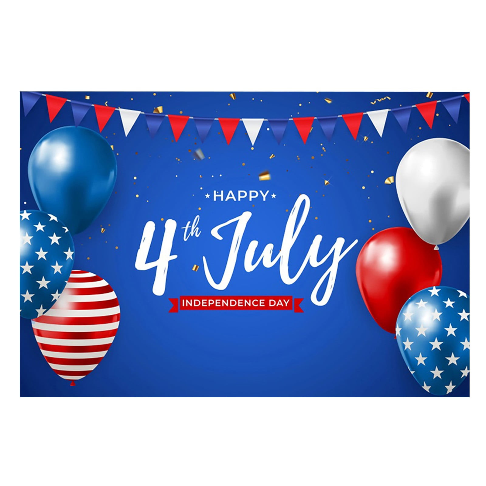 Photography Floor Mats Snow Patriotic Party Decoration Background Cloth
