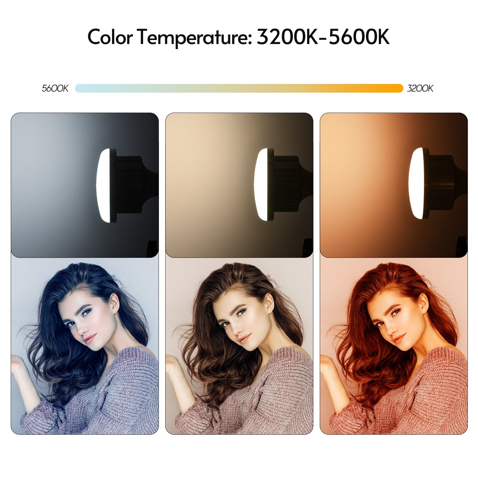Photography Kit,Studio Kit Softbox 3200k-5600k Bi-color Temperature Led ...