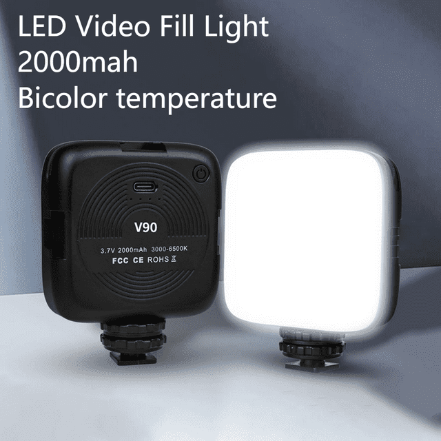 Photography Lamp 3000-9900k Pocket LED Video Light Lamp Bicolor ...