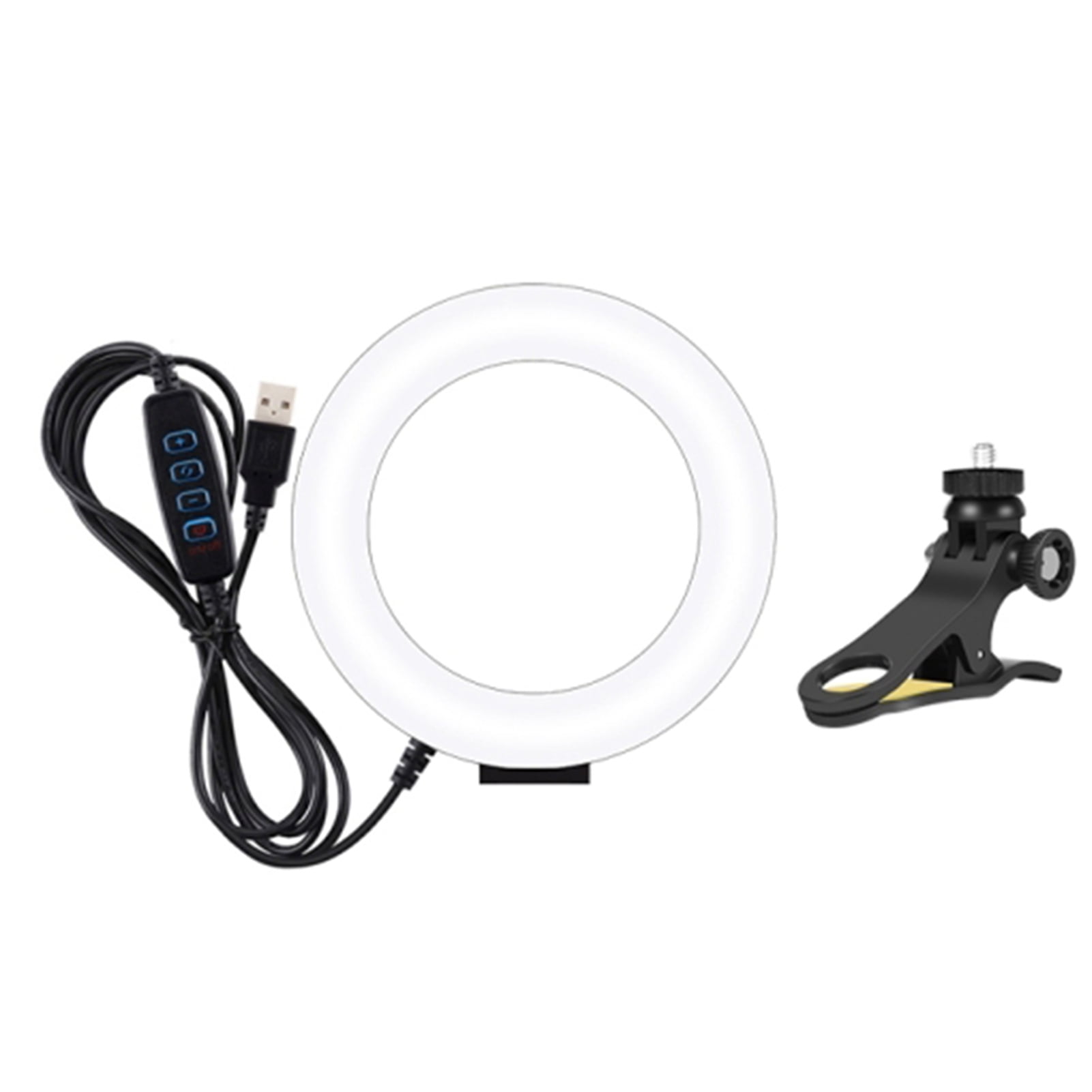 Photography Lamp,Usb 3200-5600k Color 3200-5600k Color Temperature Clamp Live Video Temperature ...