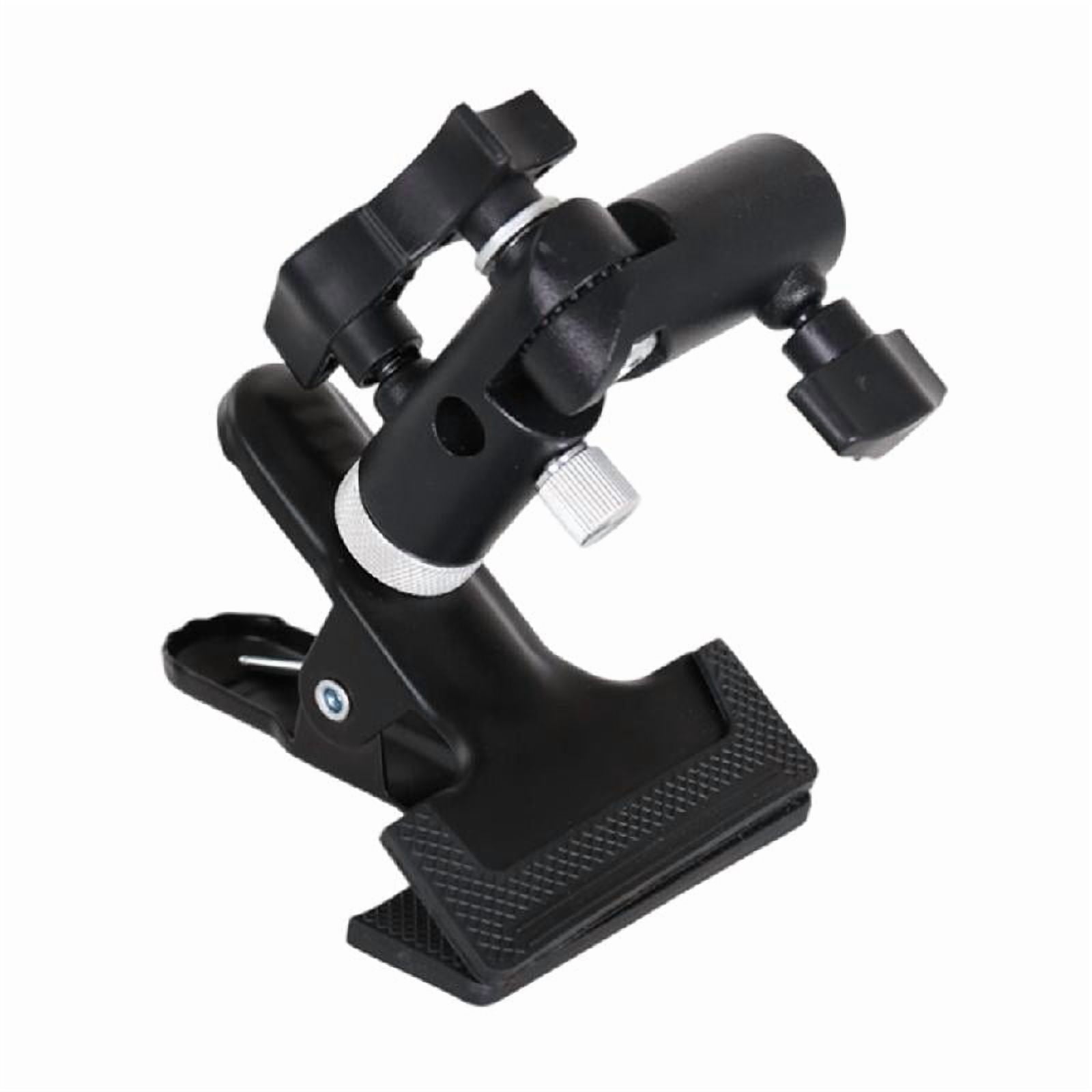 Photography Light Stand Mount Bracket with 1/4 3/8Inch Screw Adapter ...