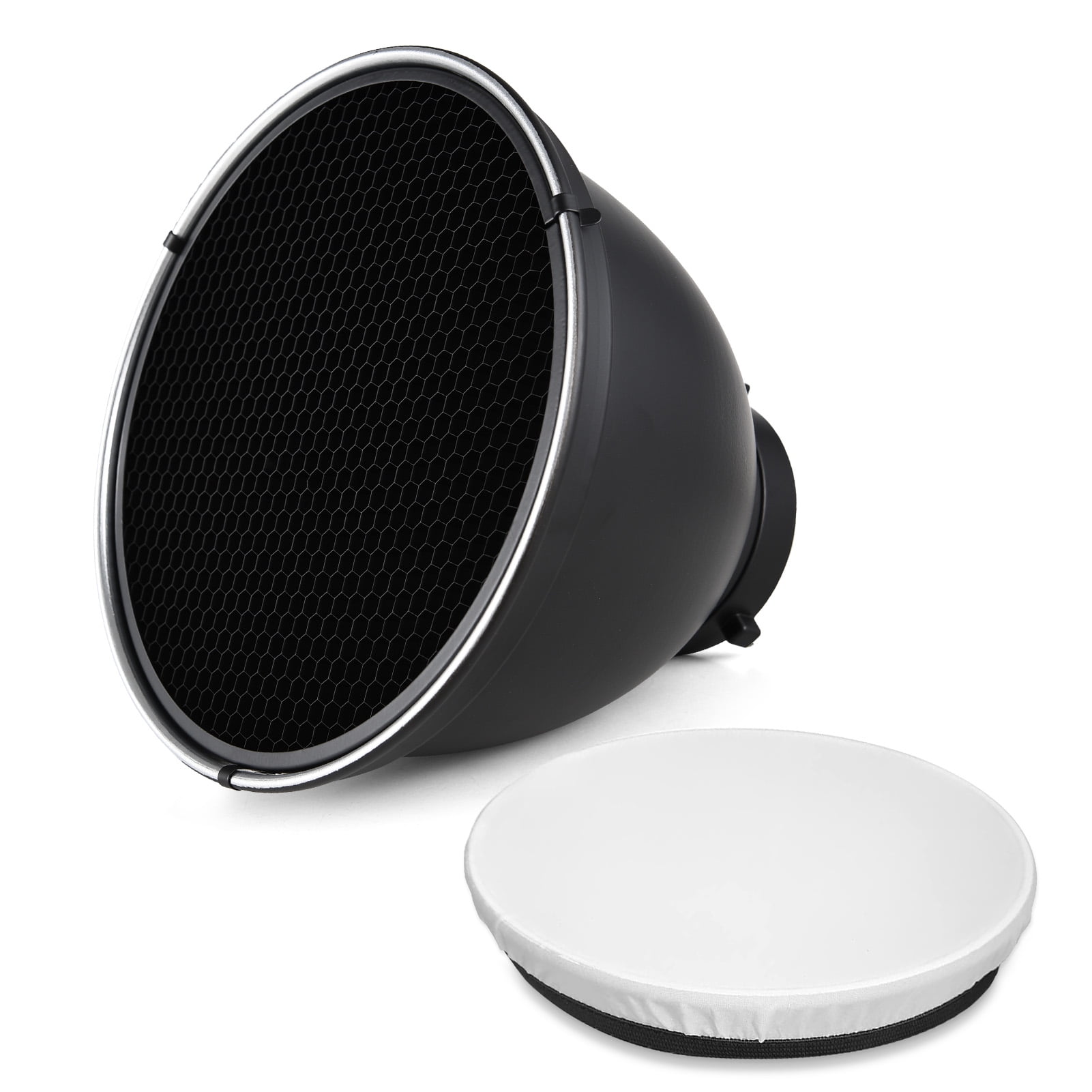 Photography Reflector,Dish With White With White Soft Diffuser Mount ...