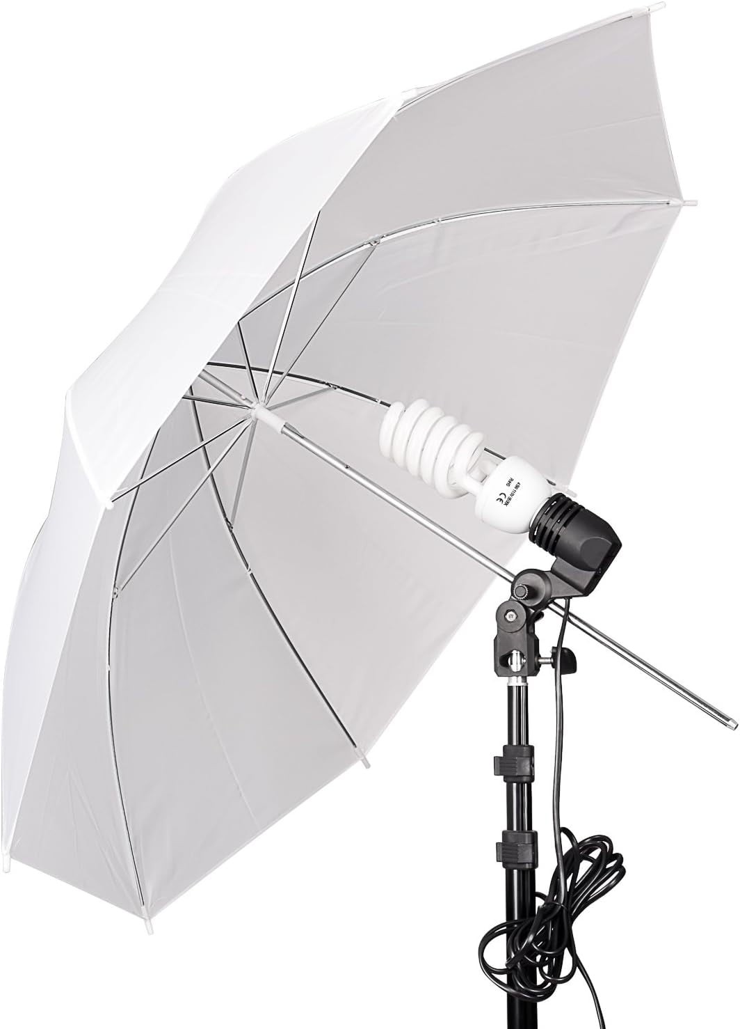 Photography Umbrella Lighting Kit, 400W 5500K Photo Portrait Continuous ...