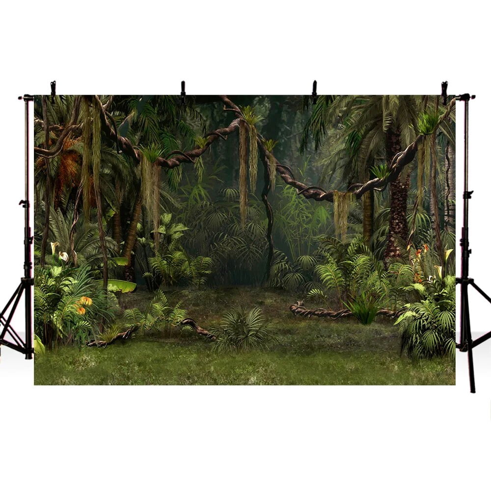 Photography backdrop forest jungle background for photo studio party ...
