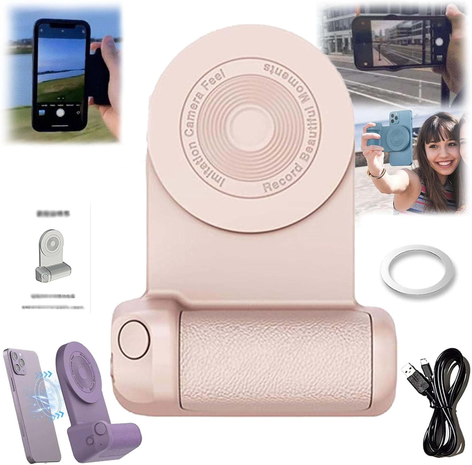 Photoklick Kamera Griff, Photoklick Camera Grip, Magnetic Camera Handle ...