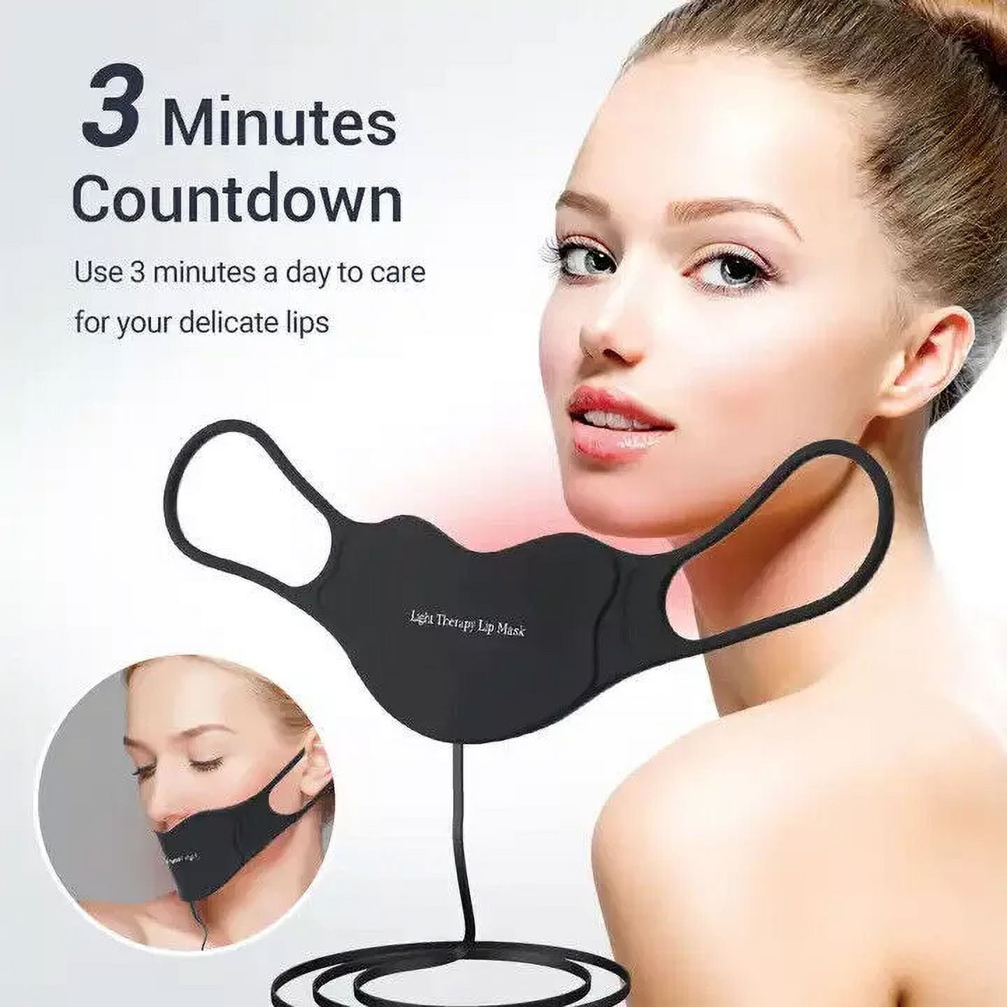 Photon Beauty Lip Light Therapy Device for Fuller, Plump Lips, Lip Plumping Enhancer, for Lips ...