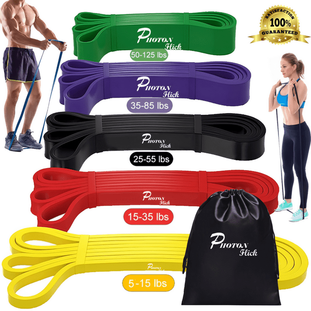 Photon Flick Heavy-Duty Resistance Bands – 5 Strength Levels for Men ...