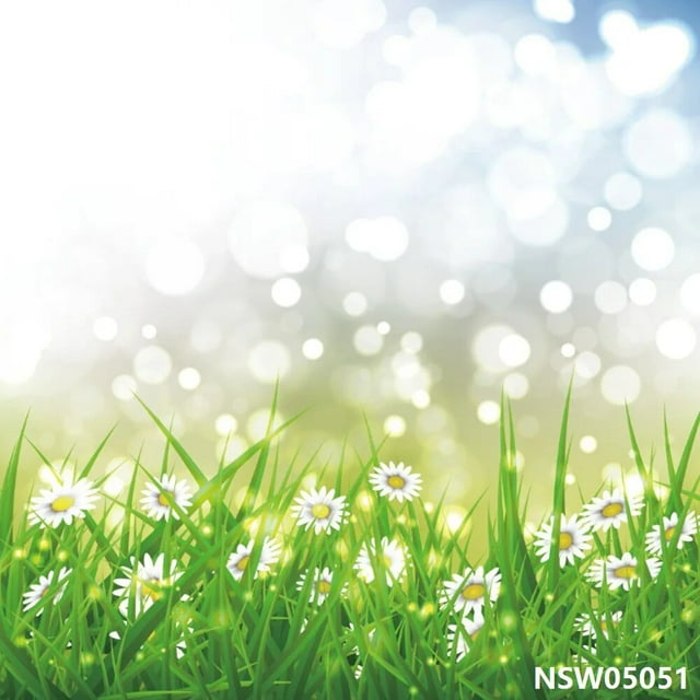 Photophone Spring Photography Backgrounds Blooming Grassland Baby ...