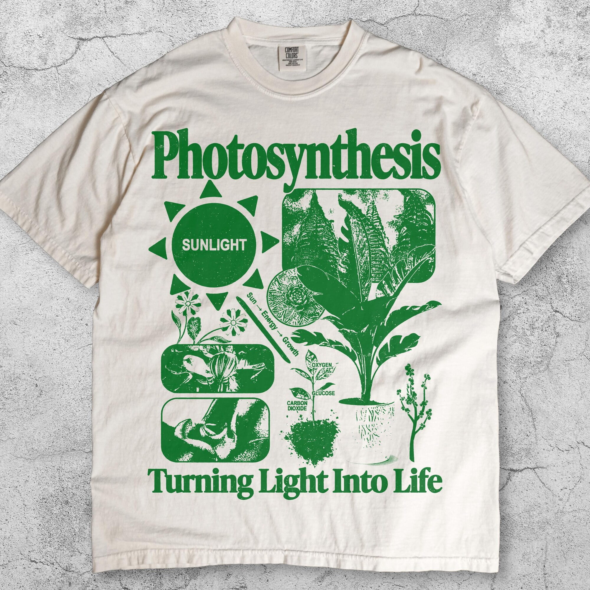 Photosynthesis TShirt Retro Botanical 90s Y2K Science Graphic Tee Plant ...