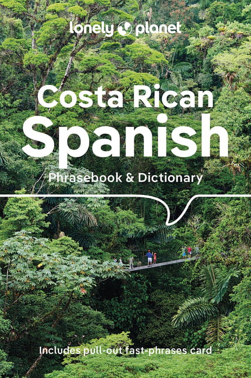 Phrasebook Lonely Planet Costa Rican Spanish Phrasebook & Dictionary ...