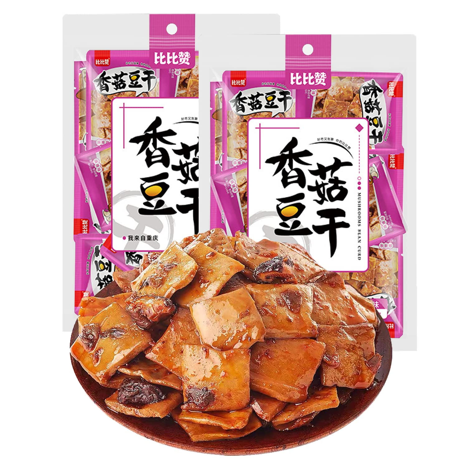 Phuumy 500g Spicy Dried CM31 Tofu,Dried Tofu with Chilli and Mushroom ...