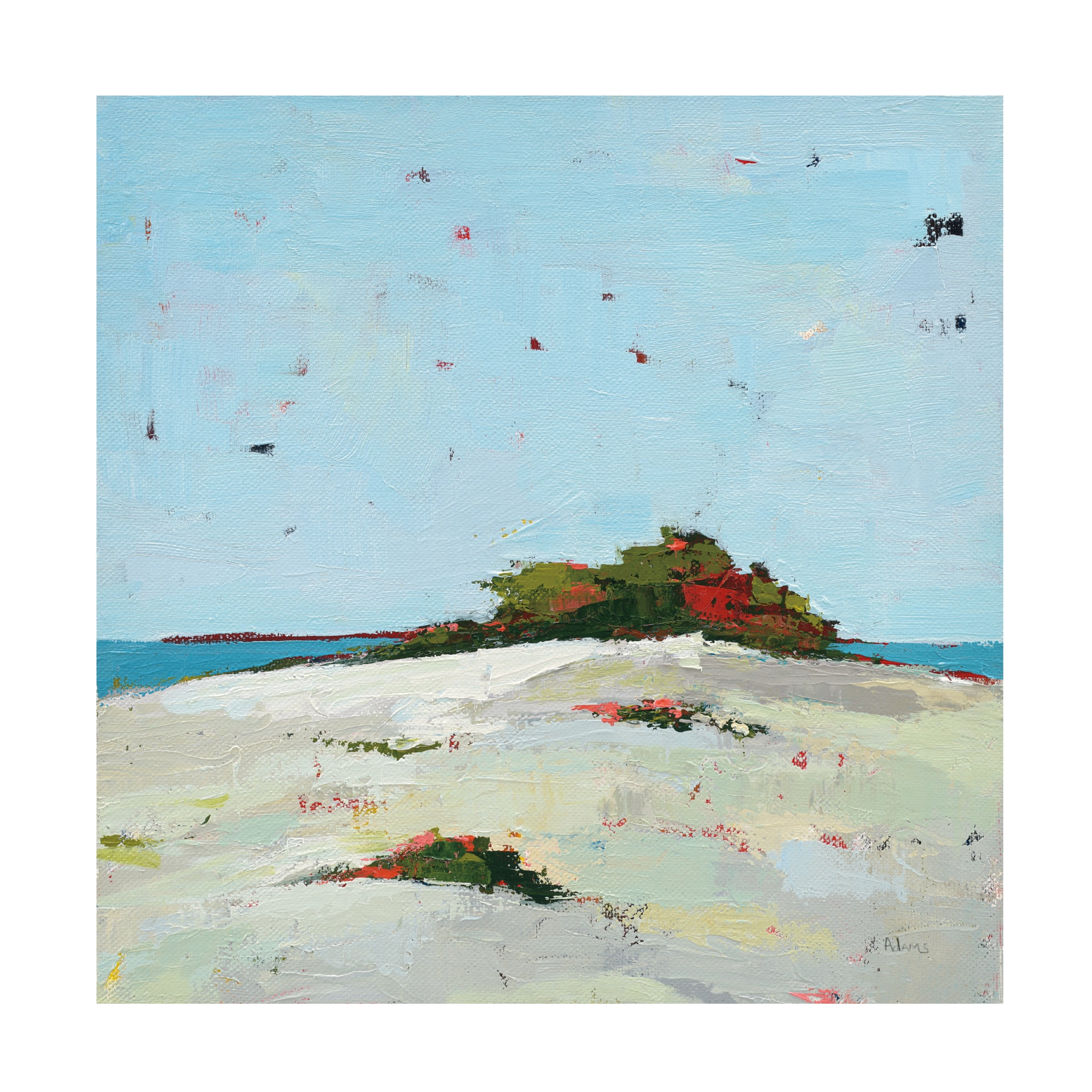 Phyllis Adams 'Egret I' Canvas Art - Walmart.com