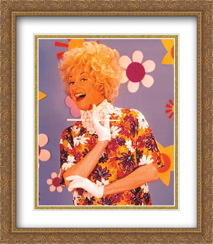 Phyllis Diller 28x32 Double Matted Large Gold Ornate Framed Comedy ...