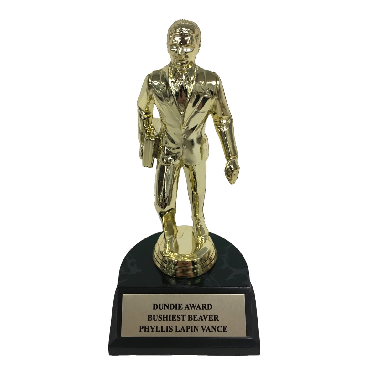 Phyllis Lapin Vance Bushiest Beaver Dundie Award Trophy Office Dunder ...