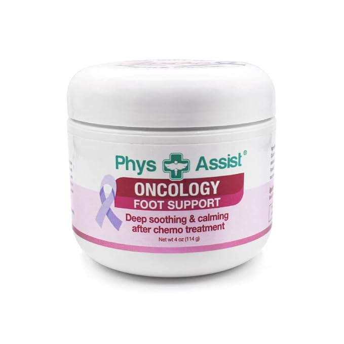 PhysAssist Oncology Foot Support, Soothing, Calming and Hydrating After Chemo. Non irritant ...