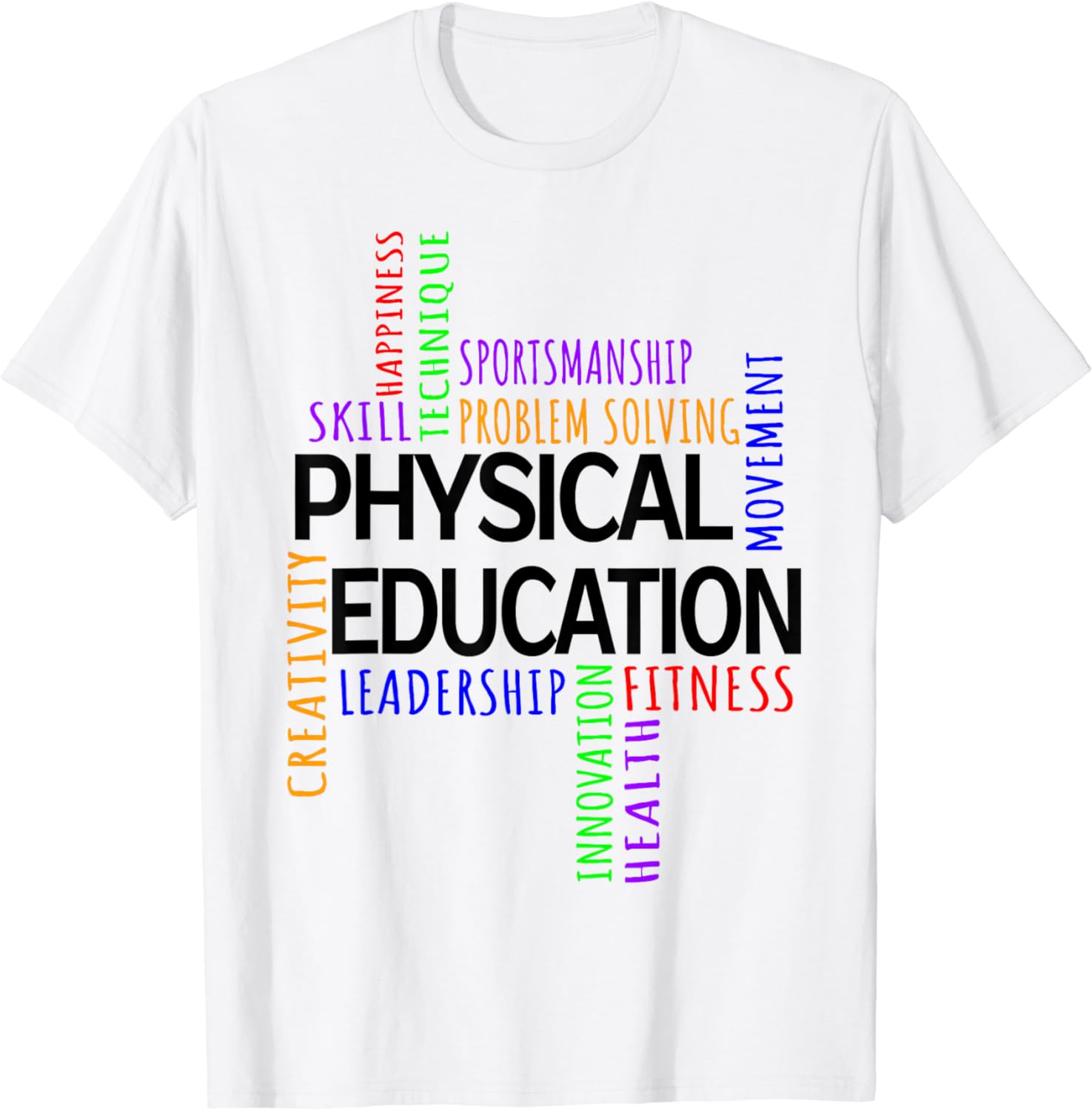Physical Education P.E. Gym Teacher Sport T-Shirt - Walmart.com