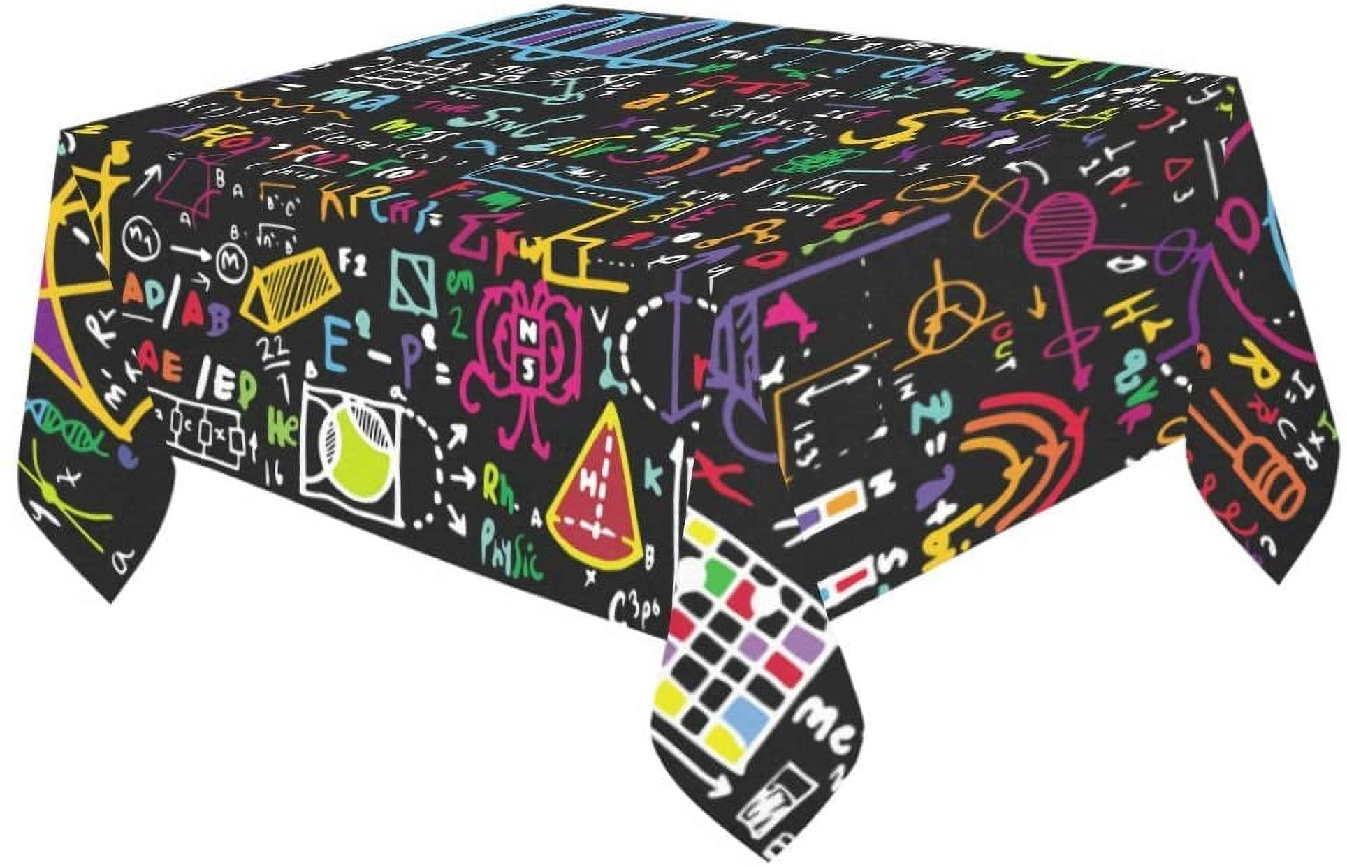 Physical Formulas Home r Student Kids Back to School Fabric Desk Table ...