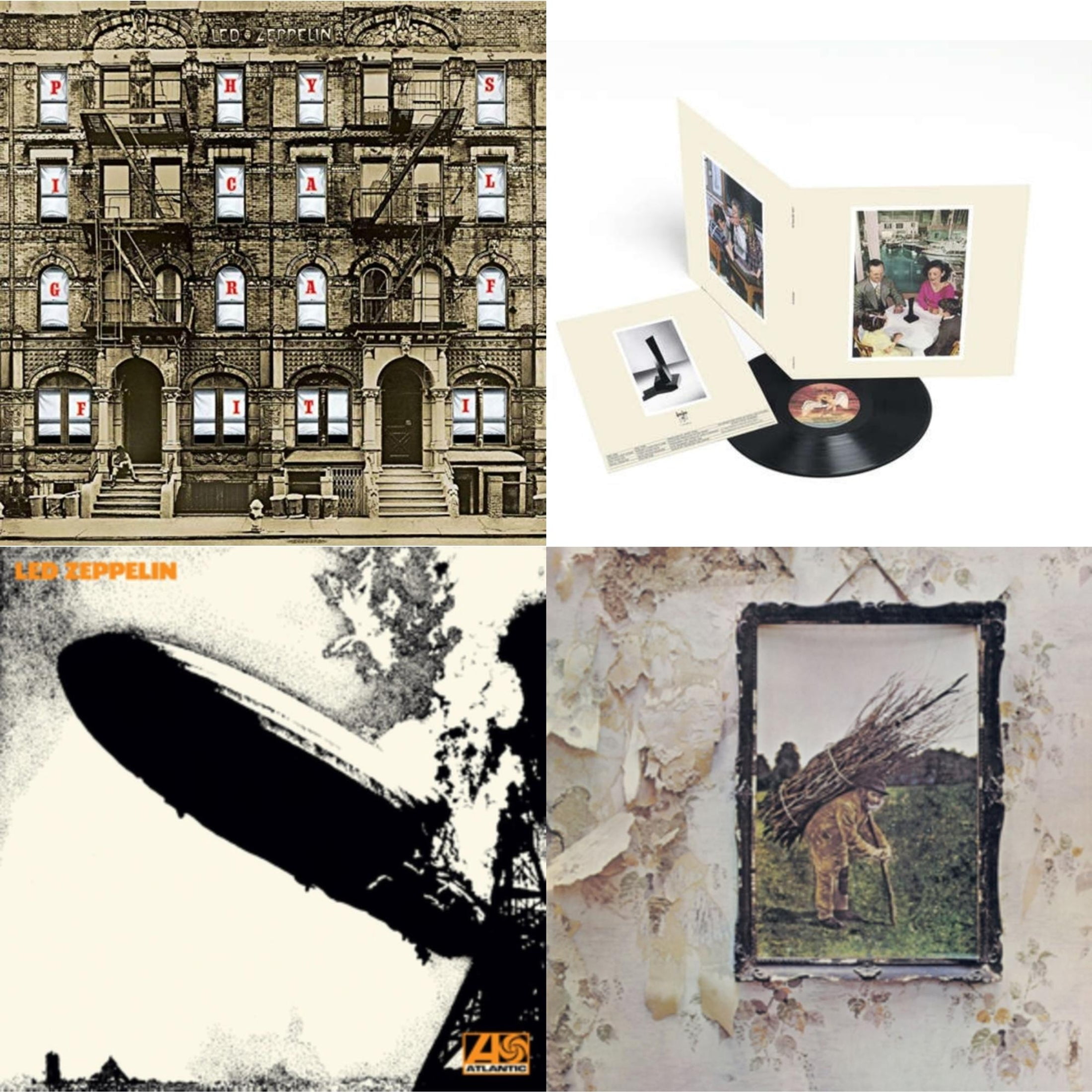 Physical Graffiti (2015 Remaster) & Presence & Led Zeppelin I (180G ...