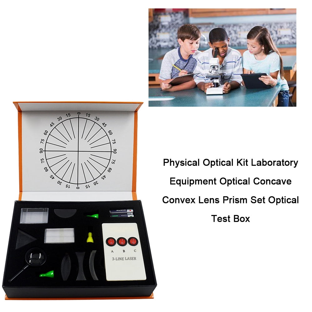 Physical Optical Kit,Prism Set Optical Set Optical Test Optical Concave ...