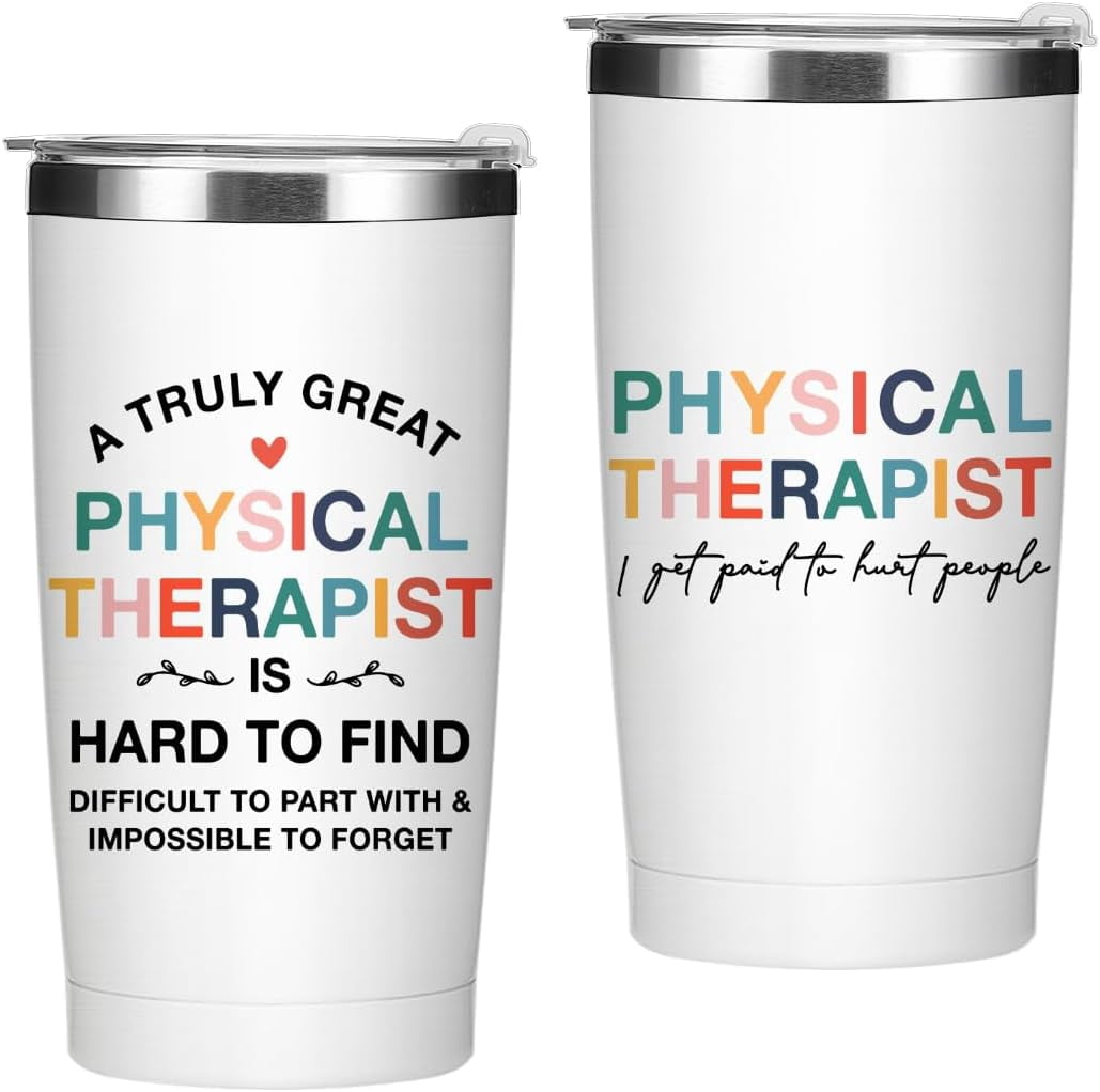 Physical Therapy Gifts Tumbler, Physical Therapist Gift Water Bottle ...