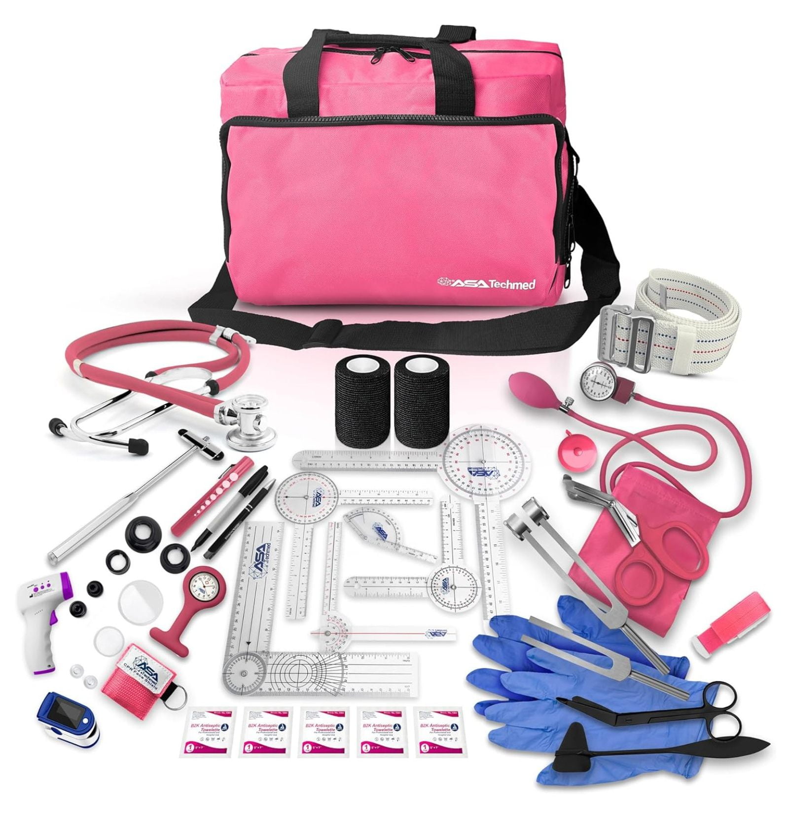 Physical Therapy Home Health Aide Comprehensive Kit - Carrying Bag ...