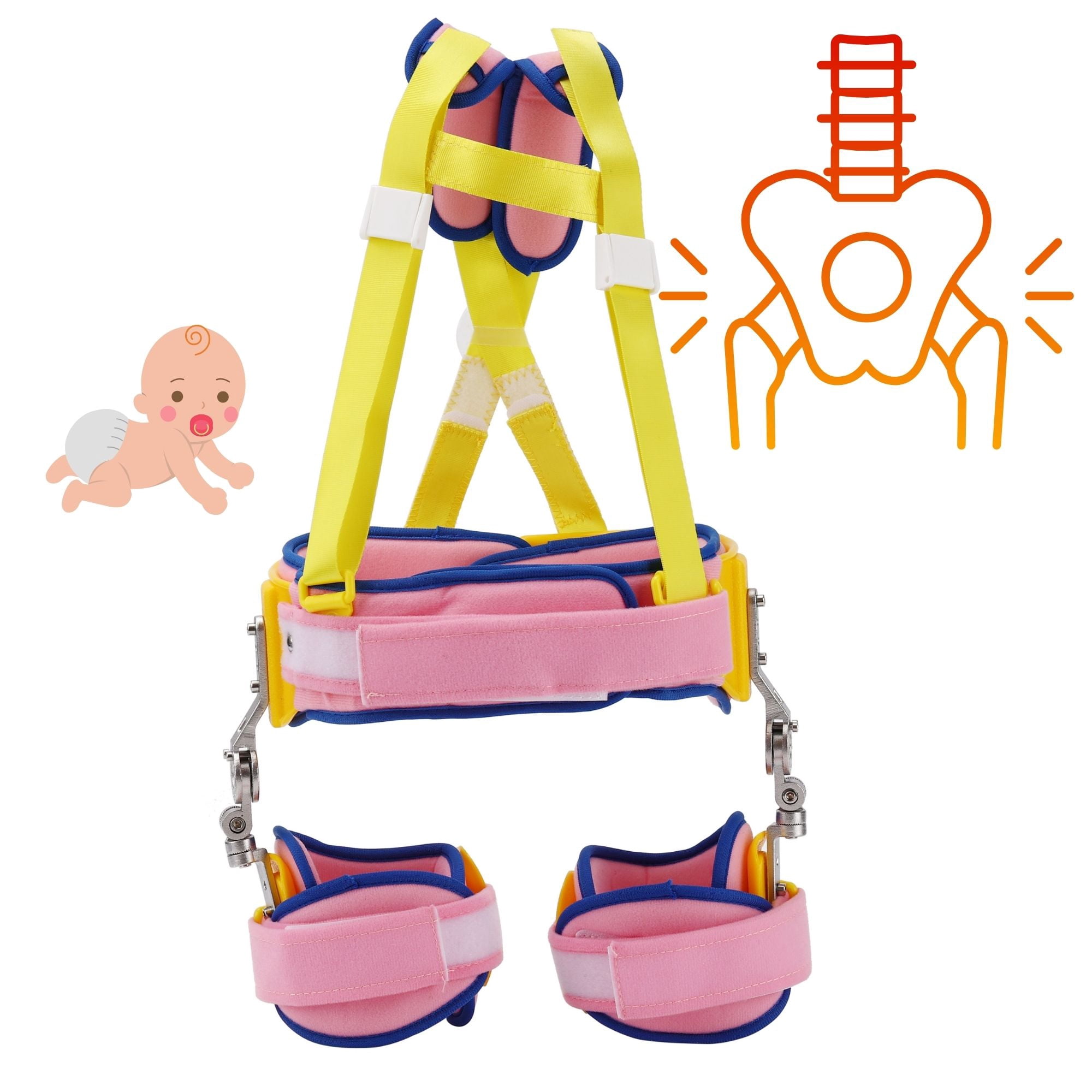 Physical Therapy Orthopedic Children Hip Brace Adjustable Lower Limb ...
