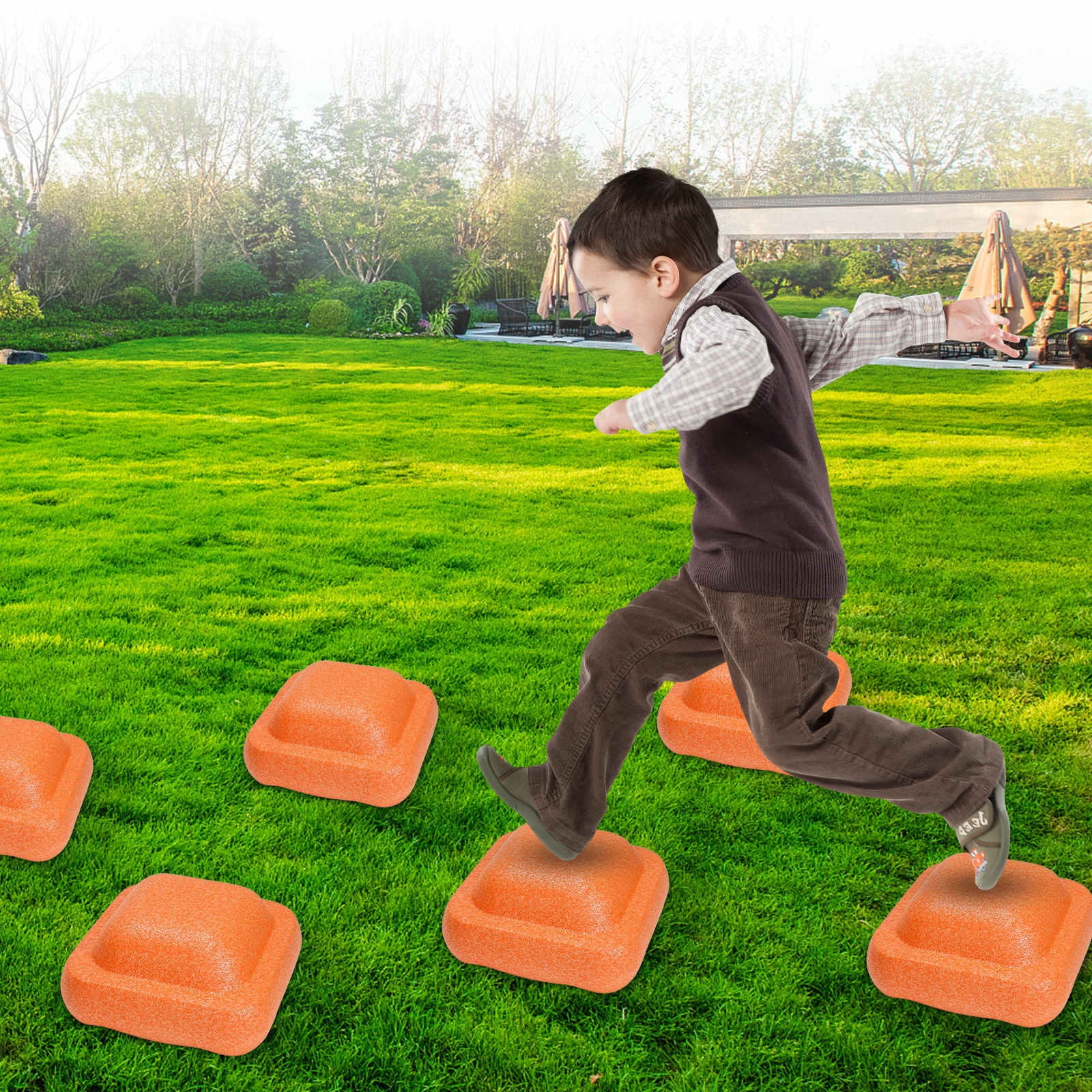 Physical Training Stepping Stone for Kids Indoor & Outdoor Activity for ...