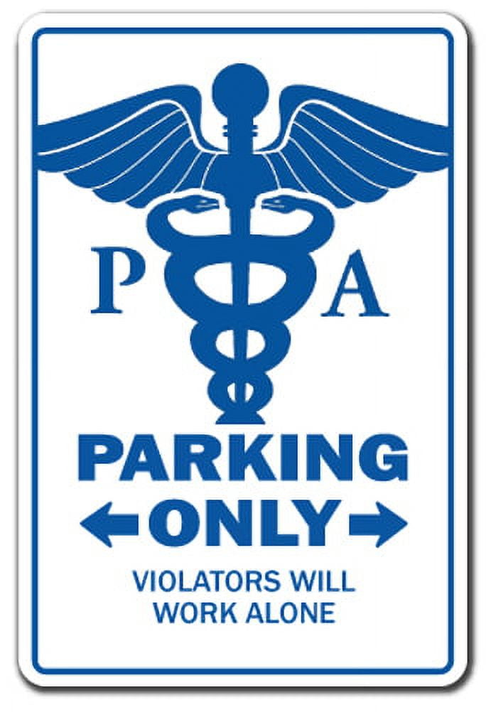 Physician Assistant Street [3 Pack] of Vinyl Decal Stickers | Indoor ...