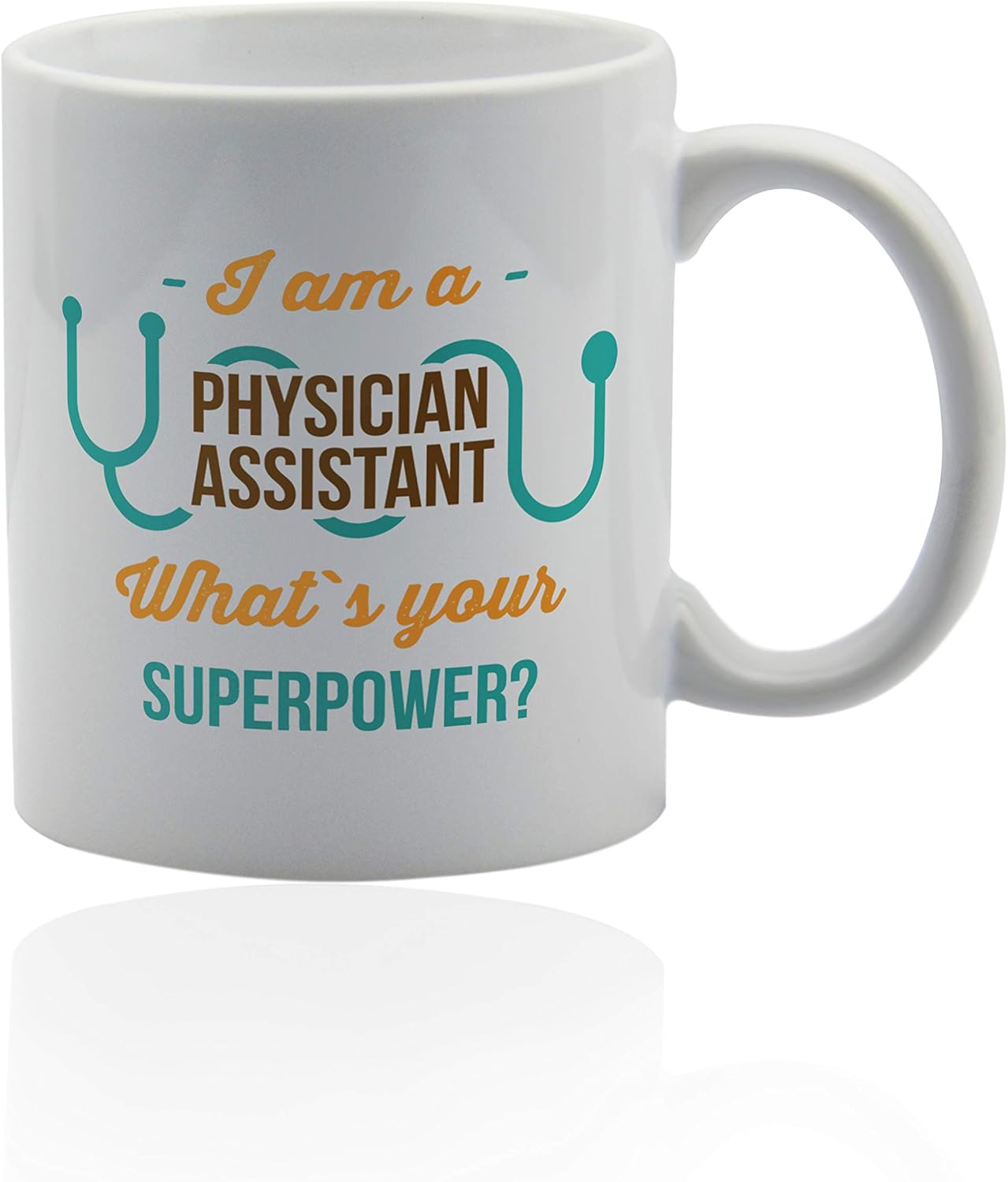 Physician assistant gifts 11 oz. white ceramic cup. Physician assistant ...
